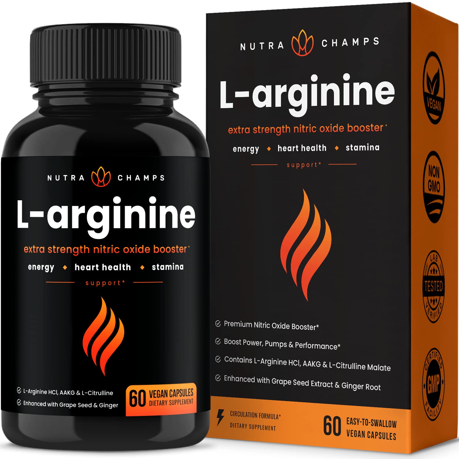 Mua Premium L Arginine Supplement | 5-in-1 Nitric Oxide Supplement | L ...