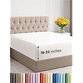 Amazon.com: Extra Deep King Fitted Sheet - Hotel Luxury Single Fitted ...