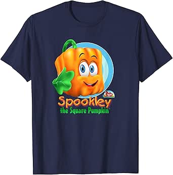 Amazon.com: Spookley the Square Pumpkin Character T-Shirt: Clothing