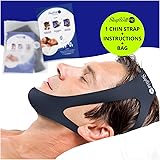 Amazon.com: Anti-Snore Adjustable Chin Strap - Sleeping Device Keeps ...