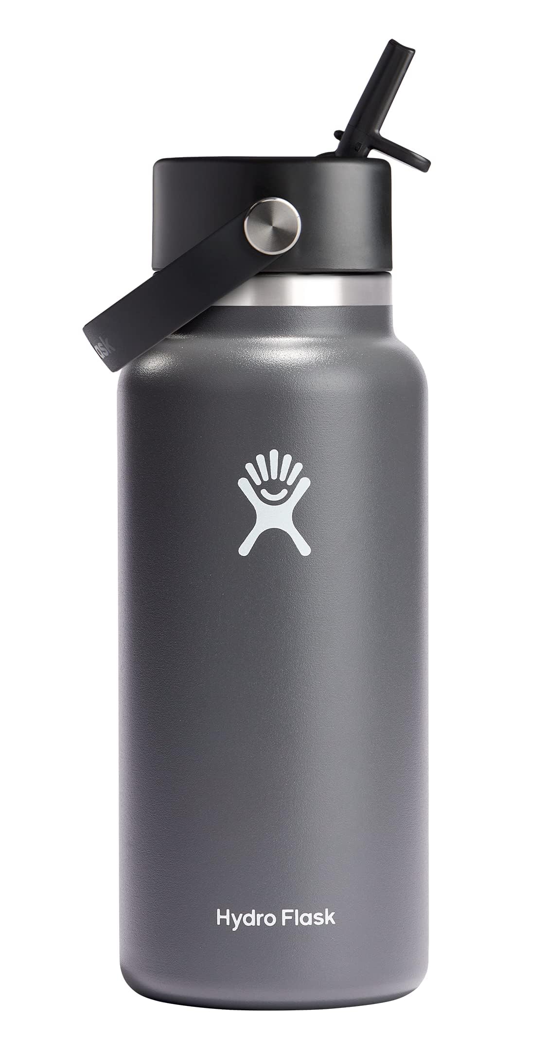 Hydro Flask Water Bottle - Insulated Stainless Steel - Wide Mouth Flex ...