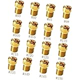 Amazon.com: labwork 16pcs Carburetor Main Jet Replacement for OKO CVK 90 92 95 98 100 105 108 ...