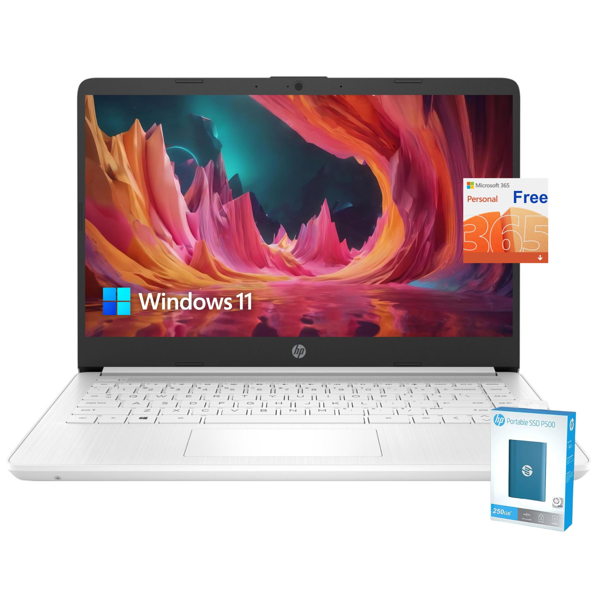 Mua HP Latest Stream 14" HD Laptop, Intel Celeron Processor, 16GB ...