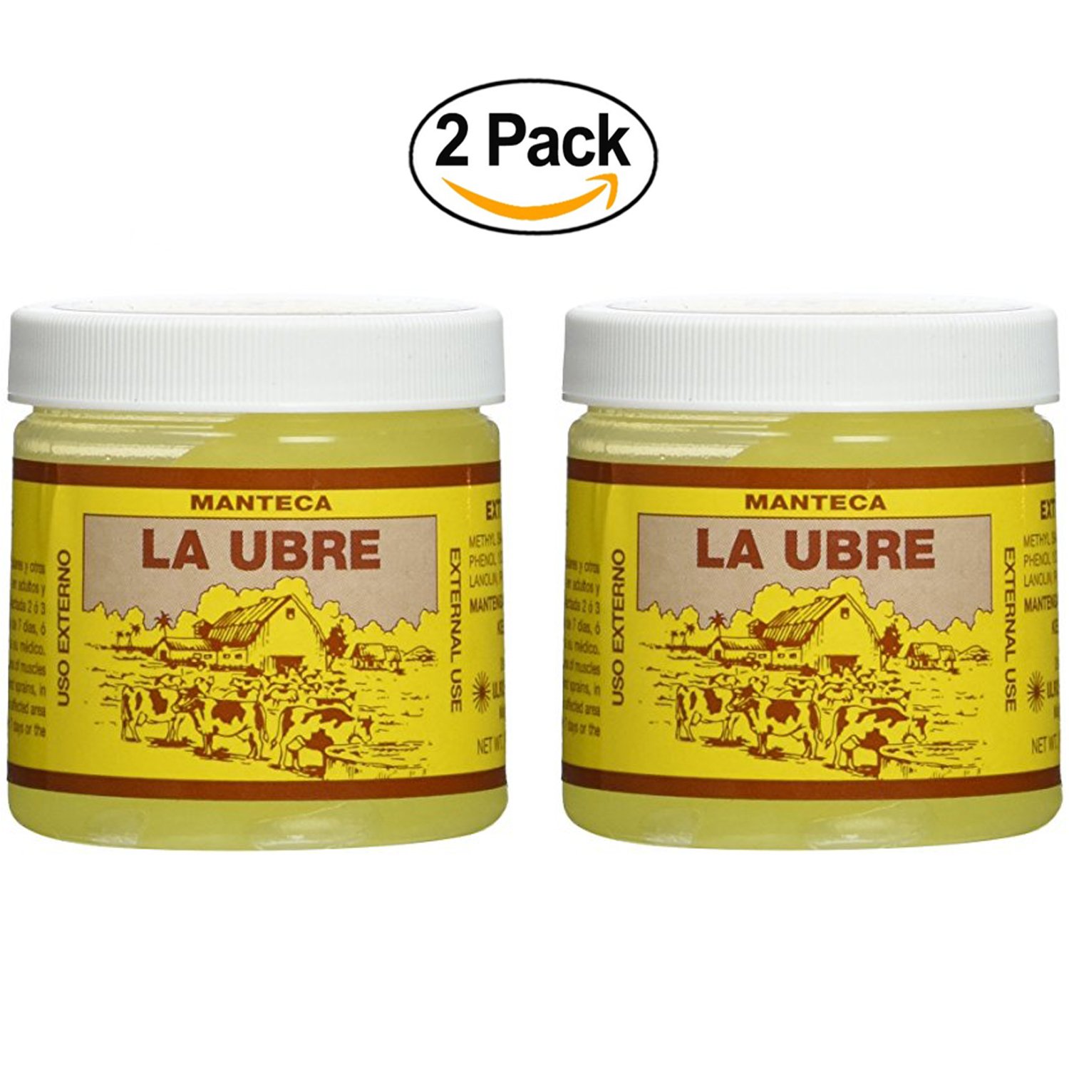 Amazon.com: Germa Manteca Ubre Plus Roja/Red with Tea Tree Oil 3 oz ...