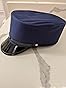 Amazon.com: Jacobson Hat Company Navy Blue Engineer Train Conductor Hat ...