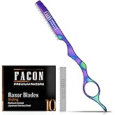 Amazon.com: Facón Hair Razors for Cutting Hair - Professional Hair ...