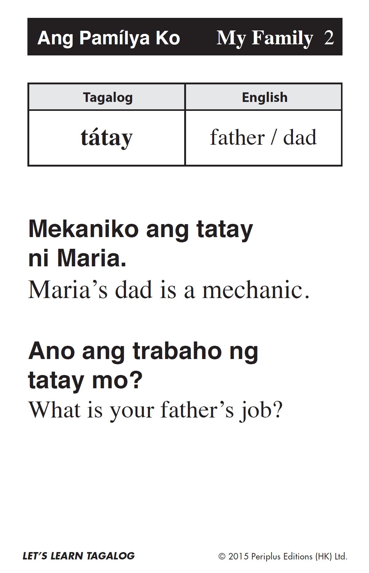 Mua Let's Learn Tagalog Kit: A Fun Guide for Children's Language ...