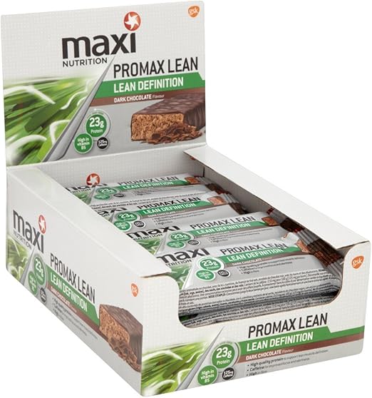 MaxiNutrition Chocolate Promax Lean Definition Protein Bar, 60g: Amazon ...