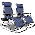Amazon.com : Bonnlo Infinity Zero Gravity Chair, Outdoor Lounge Patio ...