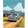 Amazon.com: Inspirational Wall Art Co. - Pickup | Chevy Truck Poster ...