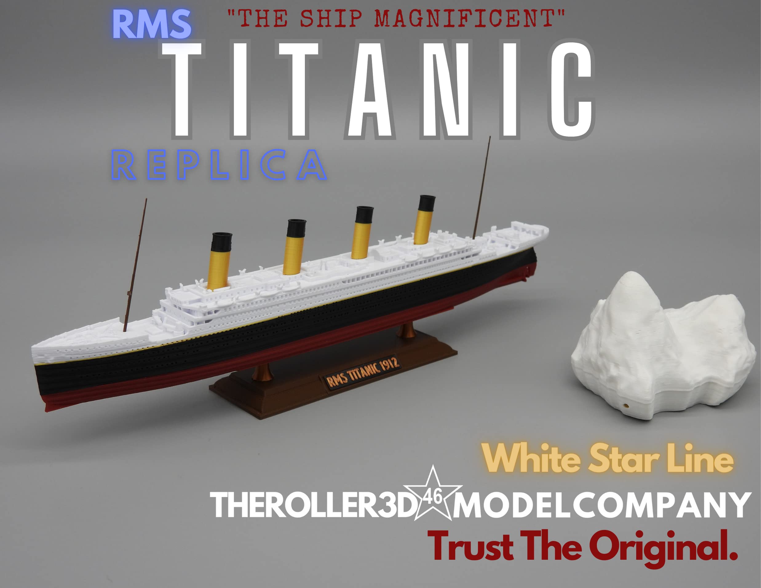 Mua RMS Titanic Model THEROLLER3D 2019 Design The Most Historically ...