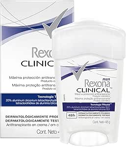Desodorante Antitranspirante Rexona Clinical Masculino Azul 48 gr ...