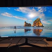 Samsung LC24RG50FQUXEN 24" CRG5 Curved Gaming Monitor – 144Hz, FreeSync ...