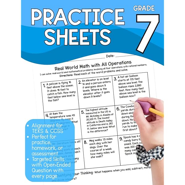 6th Grade Common Core Math Practice Sheets 6th Grade Math Common Core
