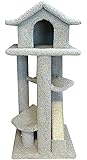 Amazon.com : New Cat Condos Premier Large Cat Pagodas Tree, Gray : Pet ...