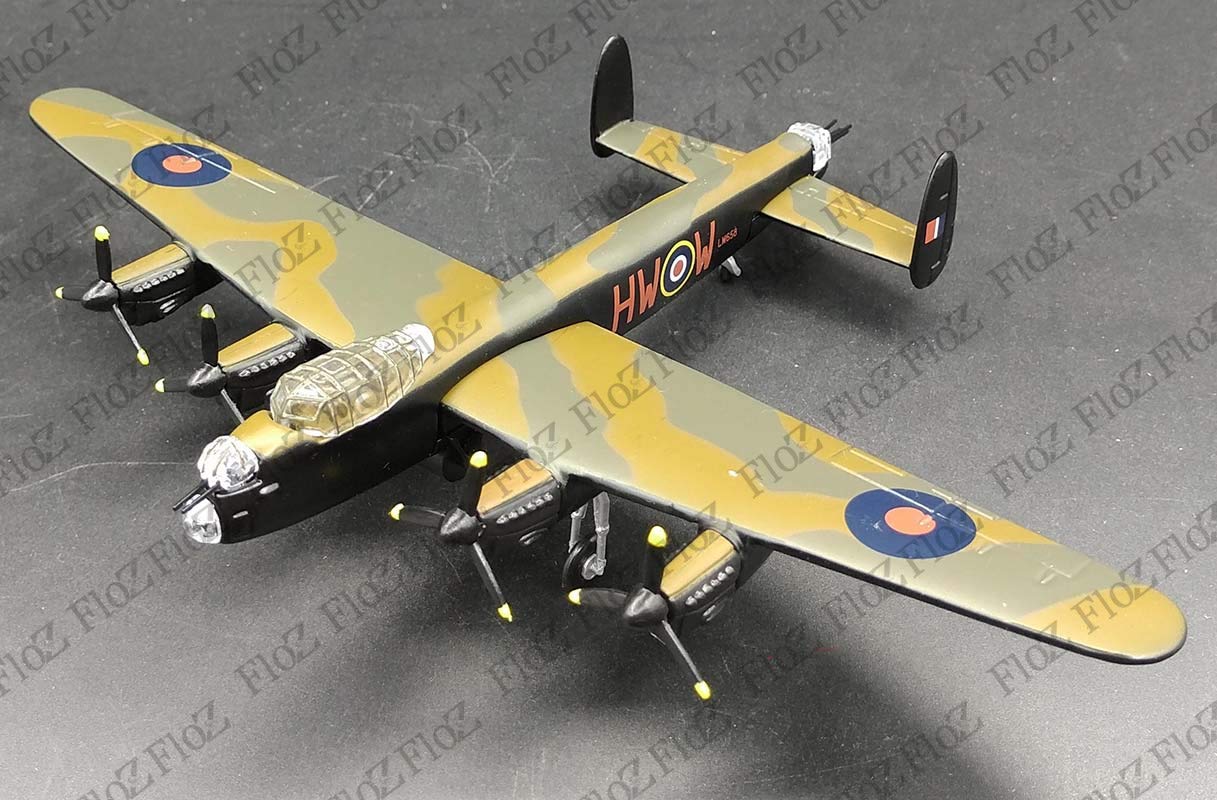 Buy British Avro Lancaster MK III Heavy Bomber 1:144 diecast Aircraft ...