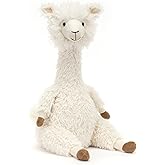 Amazon.com: Jellycat Bashful Llama Stuffed Animal, Medium 12 inches : Toys & Games