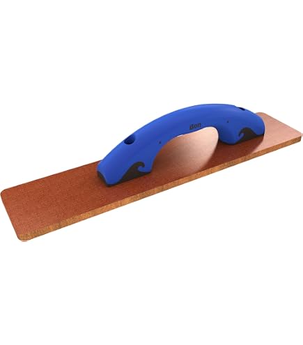 Kraft Tool 16"x3-1/2" Wide Magnesium Hand Float W/High Lift Wood Hdl ...