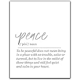 Amazon.com: GRACE Definition Wall Art - 11x14 UNFRAMED Print - Black ...