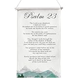 Amazon.com: Christian Canvas Wall Art Psalm 23 the Lord is My Shepherd ...