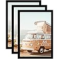 Amazon.com - KTKDE A4 Picture Frame Black - 8.27x11.69 Inch Frame Set of 3, Poster Frames ...