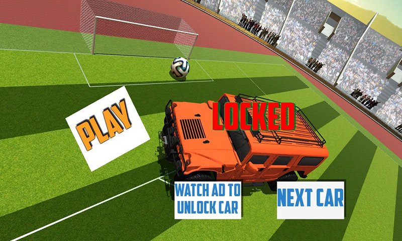 4x4 Car Soccer 2016 -Play Football league Championship in the Stadium ...
