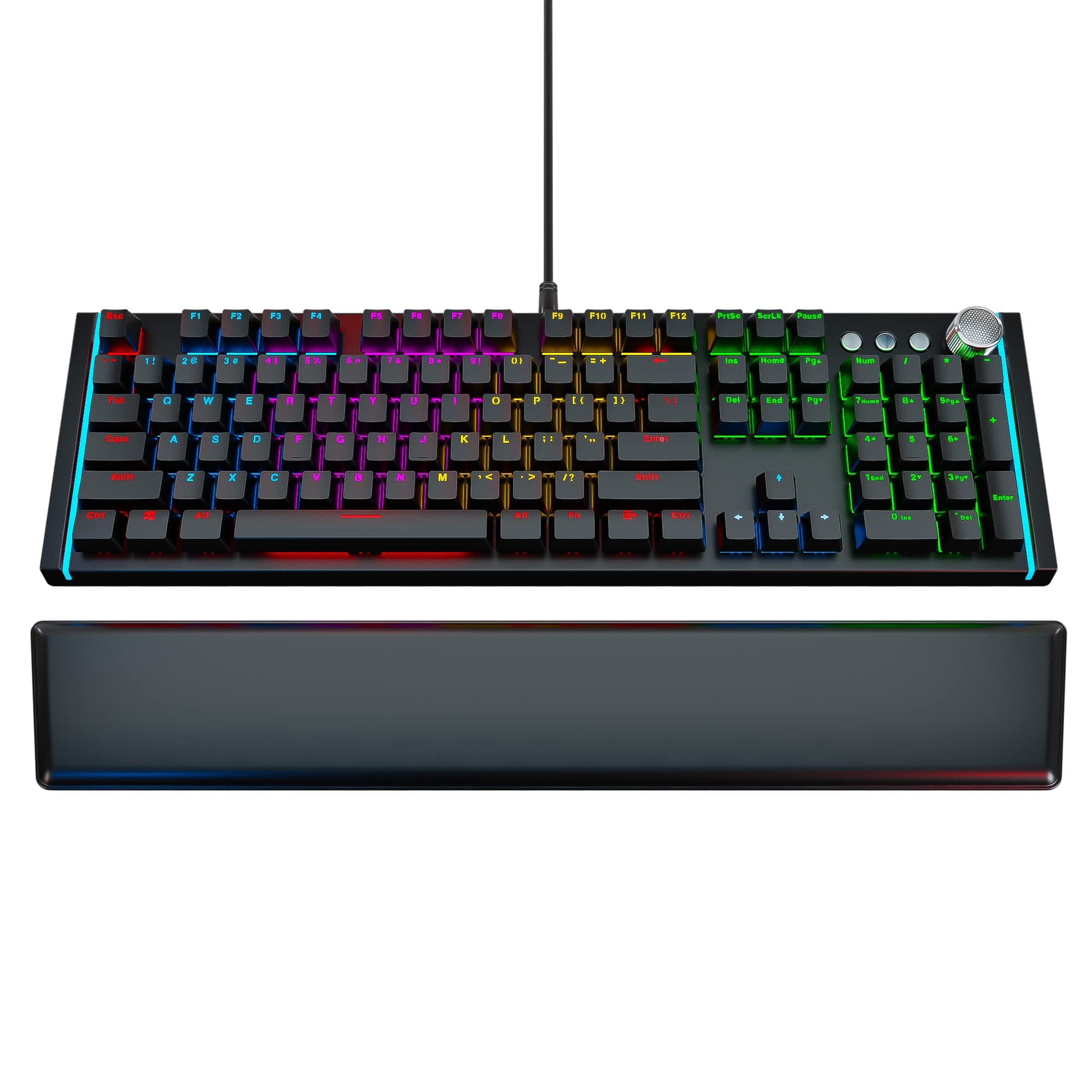 Mua Newest 2023 Real Mechanical Gaming Keyboard with 107 Clicky Optical ...