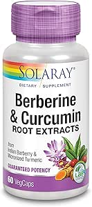 Amazon.com: Solaray Berberine & Curcumin Root Extract 600 mg VCapsules ...