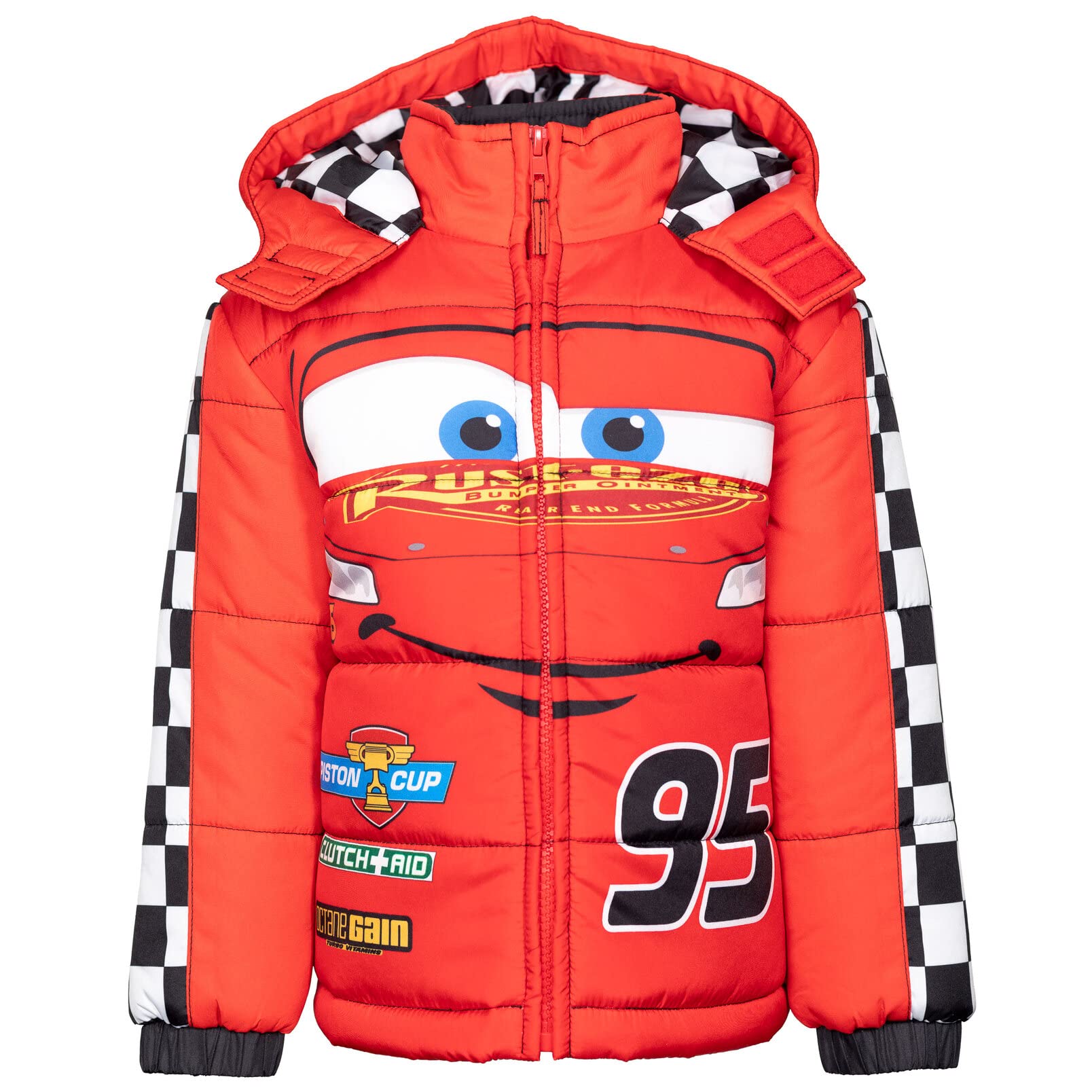 Mua Pixar Cars Mickey Mouse Lightning McQueen Zip Up Puffer Jacket ...