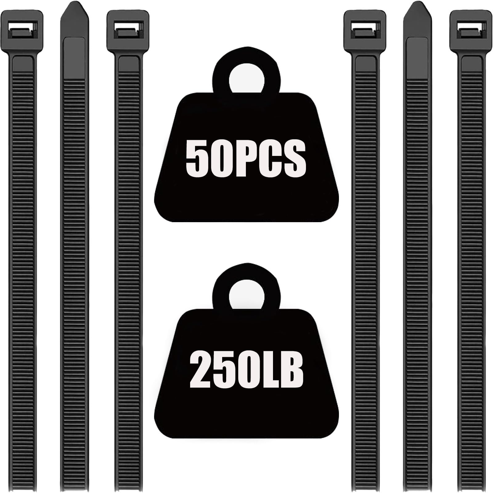 SZFUDIGO heavy duty zip ties,zip ties 20 inch zip ties heavy duty(0 ...