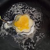 Amazon.com: Slomg 8pcs Set Fried Egg Rings Mold Non Stick for Griddle ...