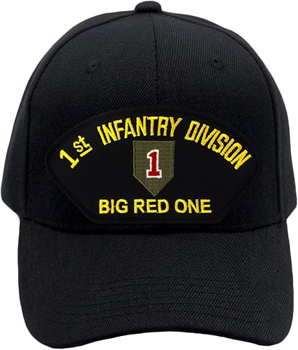 Patchtown 1st Infantry Division - Big Red One Hat/Ballcap Adjustable ...