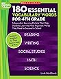 Amazon.com: 180 Essential Vocabulary Words for 4th Grade: Independent ...