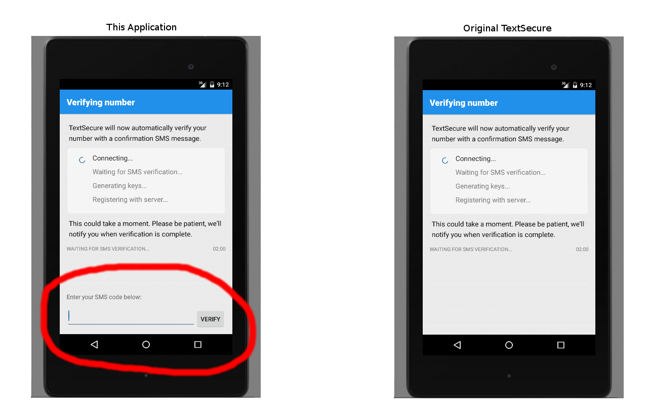 TextSecure (Manual Verification):Amazon.co.uk:Appstore for Android