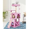 Amazon.com : MIAO PAW Pink Cute Cat Tree for Indoor Cats, Cat Tower ...