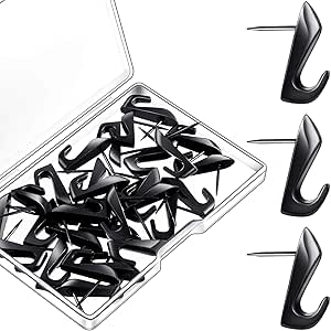 Pin Hooks Push Pin Hangers, 20 lbs Push Pin Hanger, Picture Hanging ...