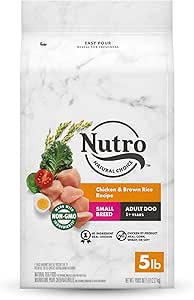 Amazon.com: NUTRO NATURAL CHOICE Small Breed Adult Dry Dog Food, Chicken & Brown Rice Recipe Dog ...
