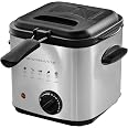 Amazon.com: Ovente Electric Deep Fryer 1.5 Liter, 800W Power with ...