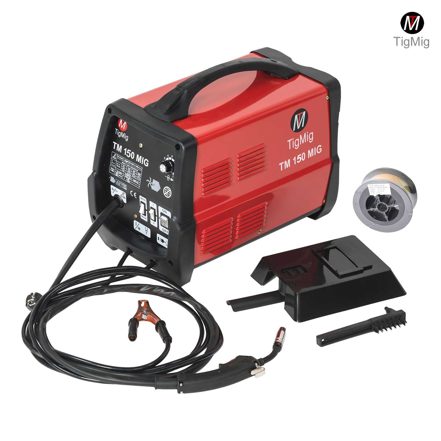 TIGMIG Continuos alambre sin gas Mig Tm 150 Ac sin gas: Amazon.es ...