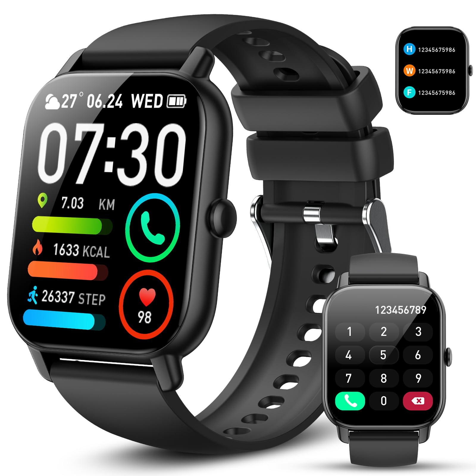 Mua Smart Watch for Men Women Answer/Make Calls, Fitness Watch 1.85 ...