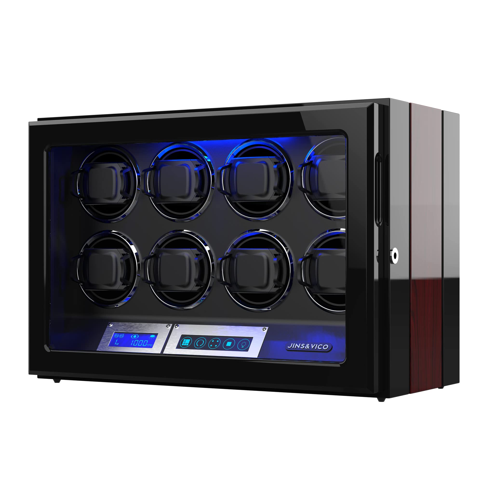 Mua Watch Winder, Adjustable [Upgraded] Watch Pillows, 8 Winding Spaces ...