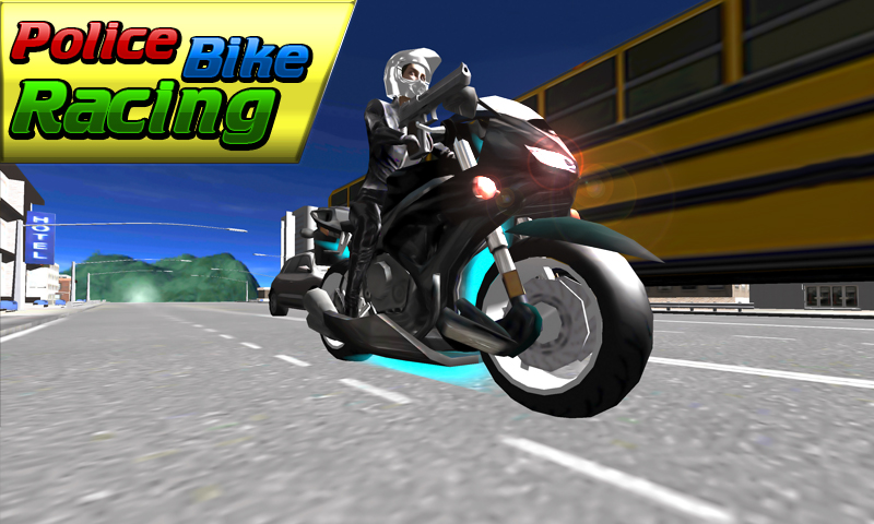Police Bike Racing Simulator 3D – Chase & Shoot Crime Town Street ...