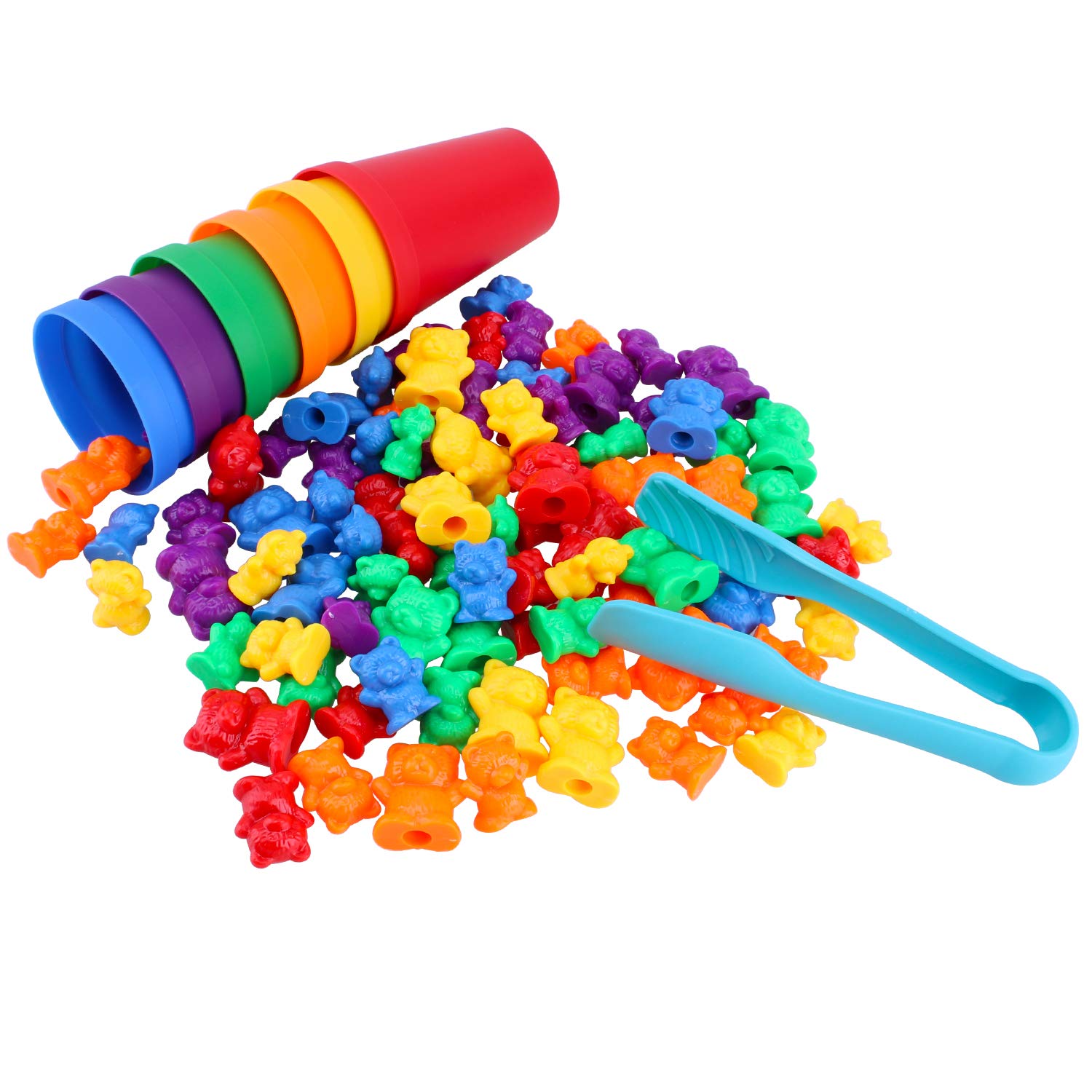 Mua Riccioney Rainbow Counting Bears with Matching Sorting Cups, 112 ...