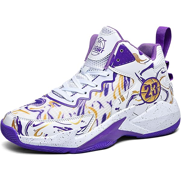 Purple Basketball Shoes Outfit
