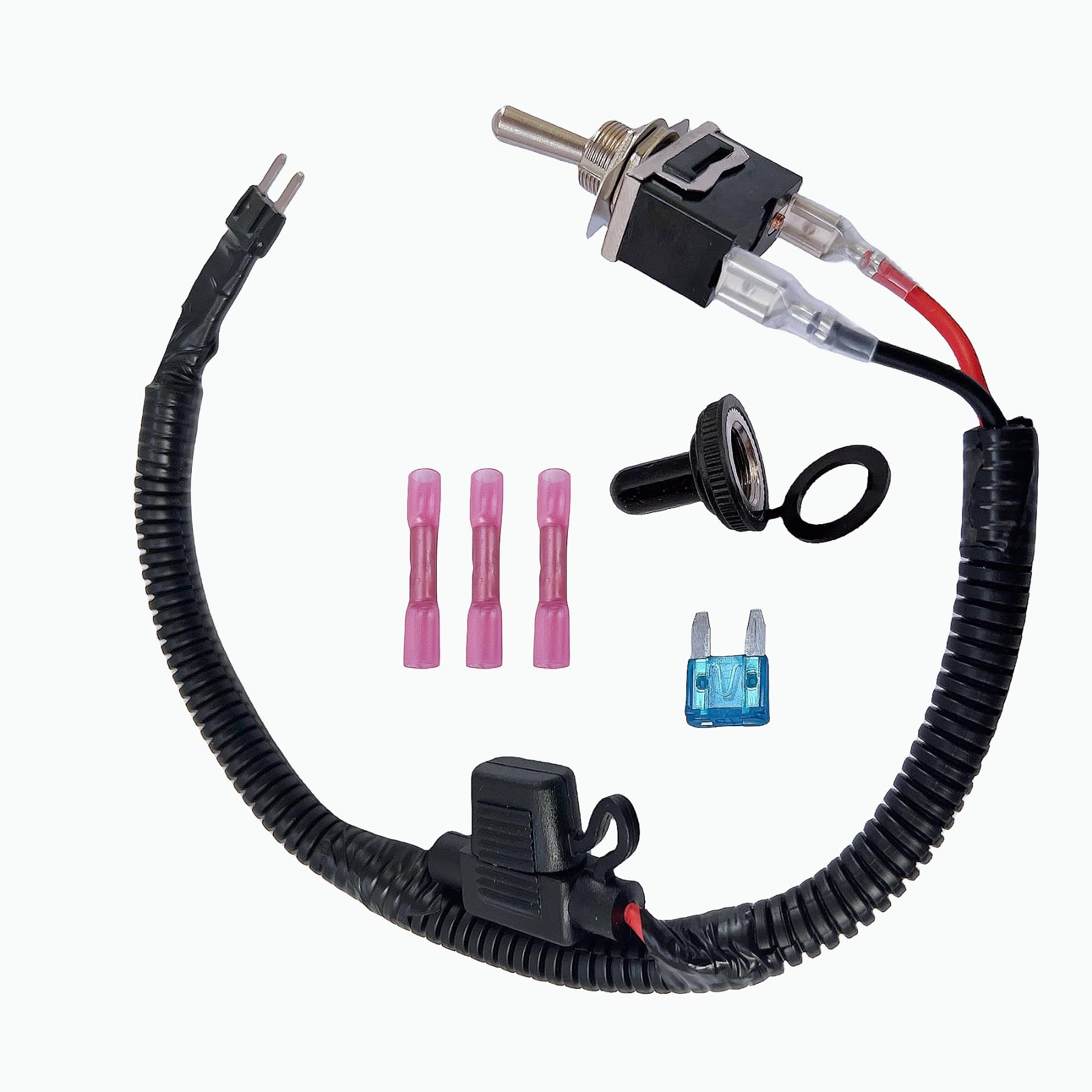 Universal Fuse Bypass Switch kit for ATM Mini-Fuse Towed Vehicles, with ...