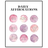 Amazon.com: Iazahess Taylor Poster Walls Daily Affirmations Album Cover ...