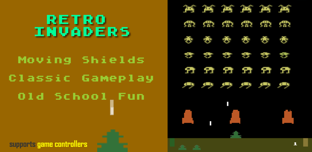 Classic Retro Invaders - 80s Home Space Shooter:Amazon.com:Appstore for ...