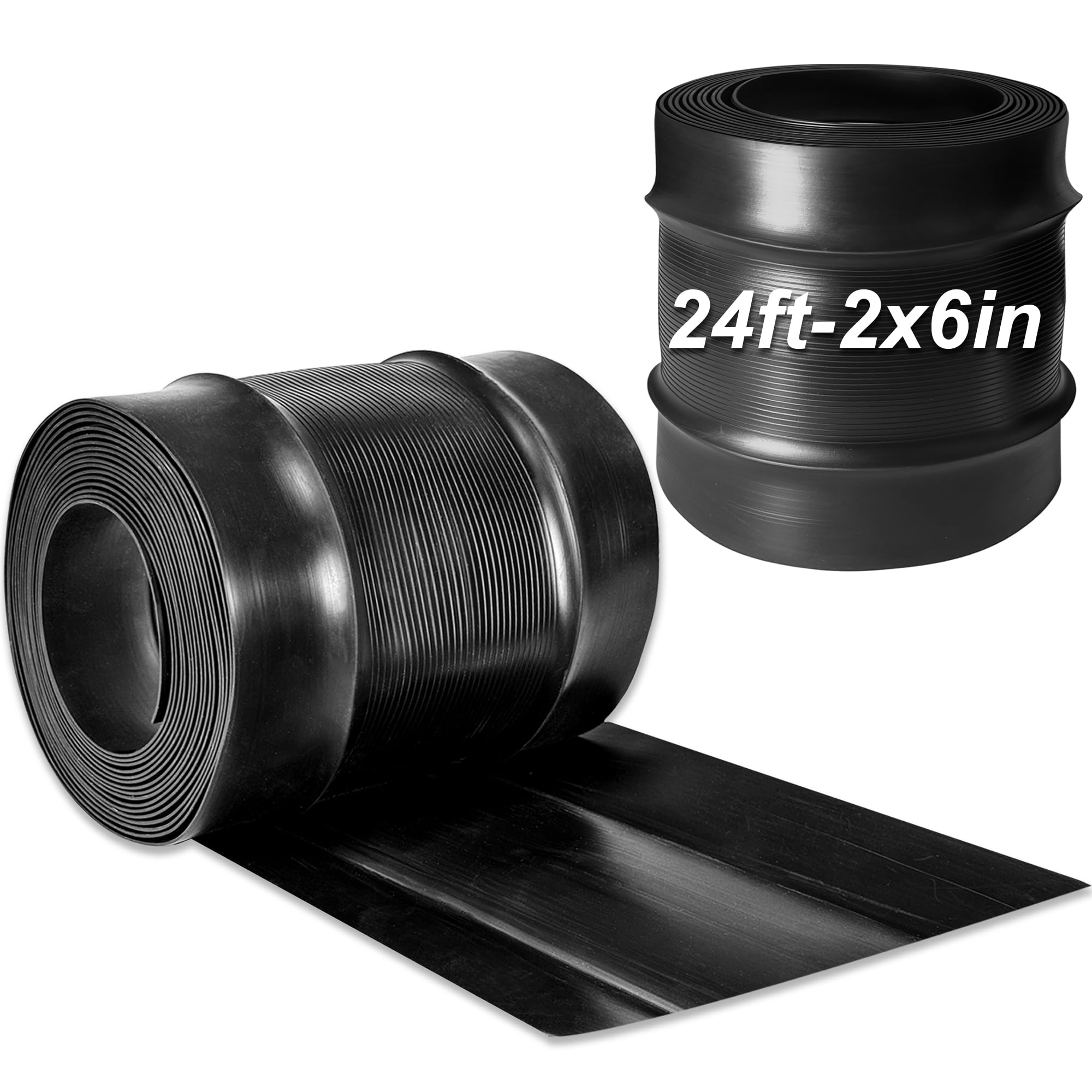 Bunk Wrap Kit- 24 Ft Roll of 2x6” Boat Trailer Bunk Covers Black Marine ...