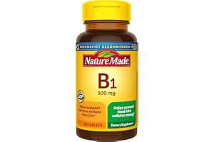 Amazon Best Sellers: Best Vitamin B1 (Thiamine) Supplements