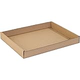 Amazon.com: Aviditi Corrugated Cardboard Trays, 24" x 12" x 1 3/4 ...
